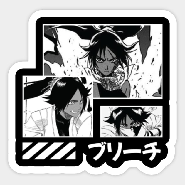Yoruichi Shihouin Bleach Yoruichi Sticker Teepublic